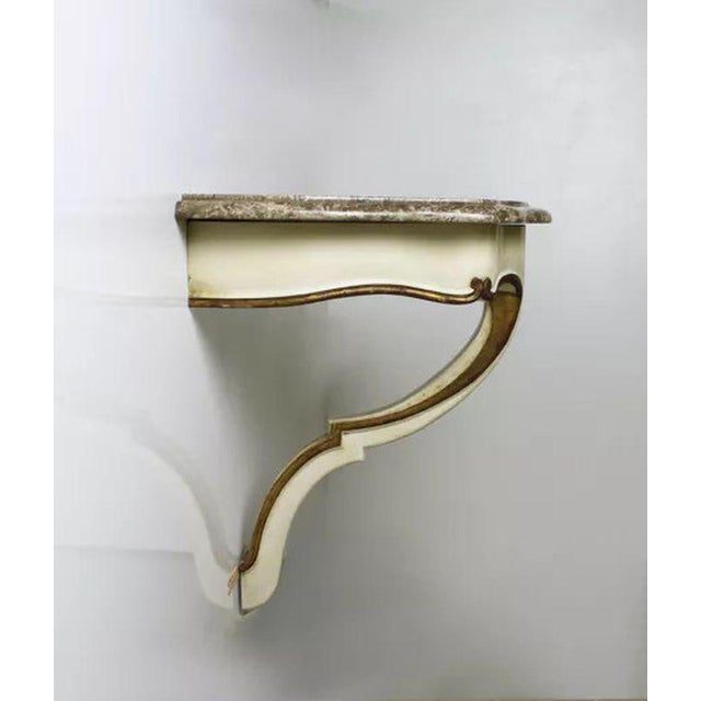 Vintage Venetian Wall Consoles, Set of 2 | Chairish