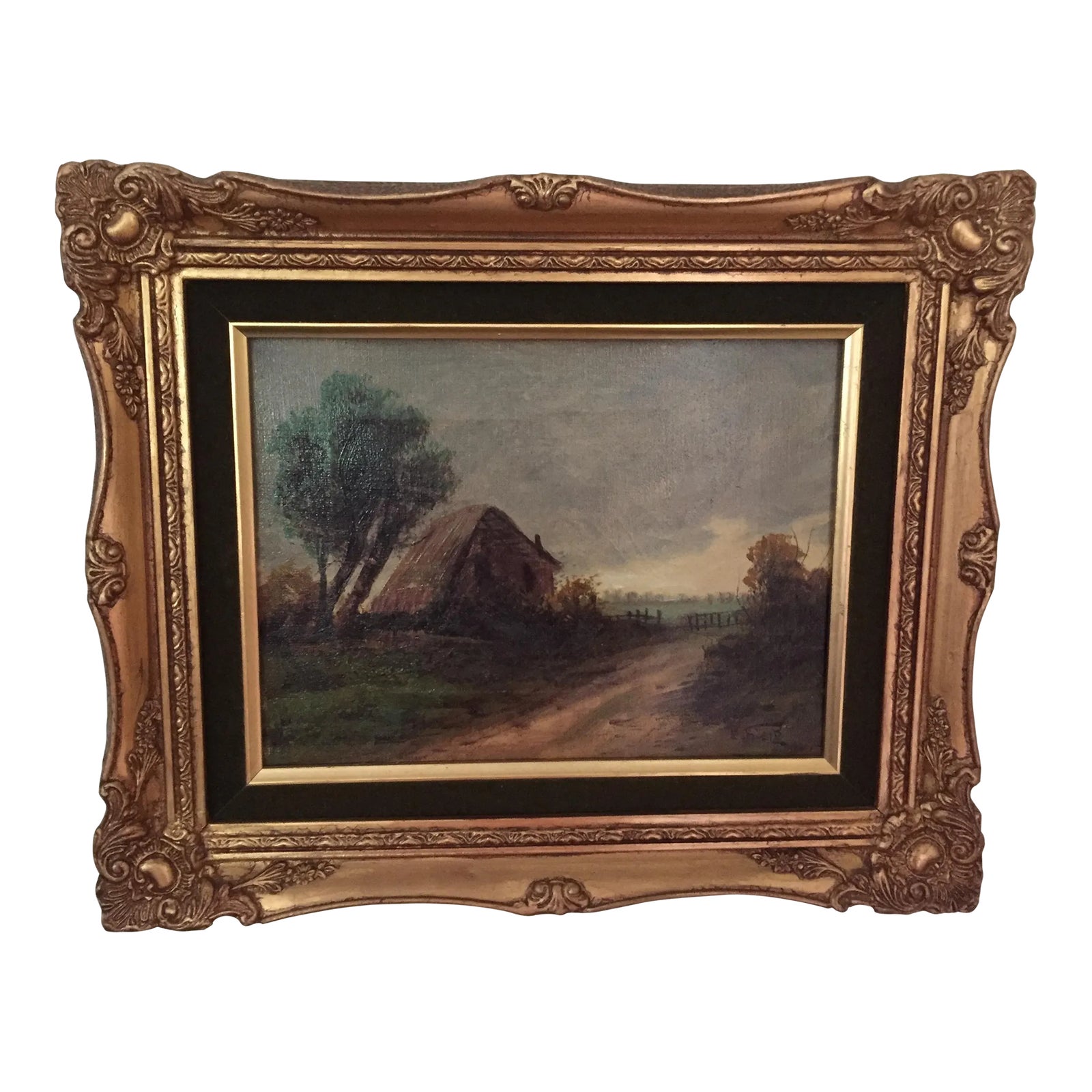 Late 19th Century Tonal Landscape Oil Painting by Edward Loyal Field ...