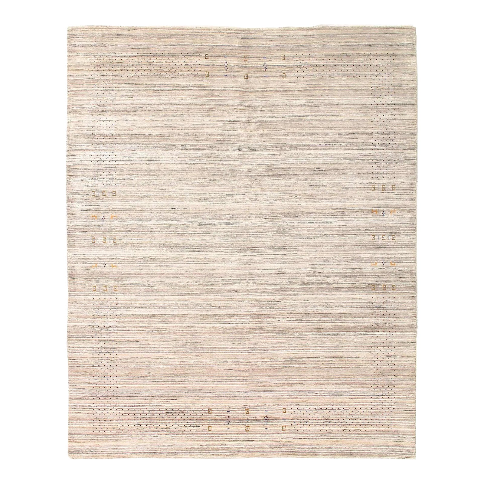 2020s Fine Hand Knotted Gabbeh Rug | Chairish