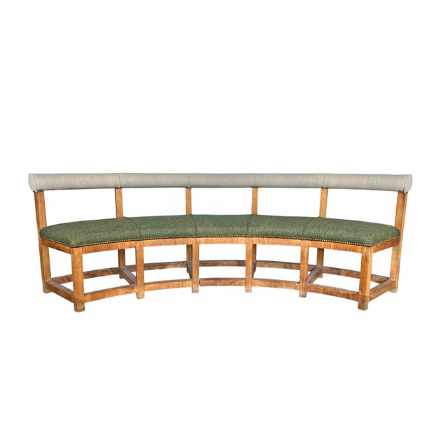 Pair of Sculptural Curved Benches | Chairish