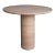 Bullet Leg Travertine Round Dining Table 35.4" | Chairish