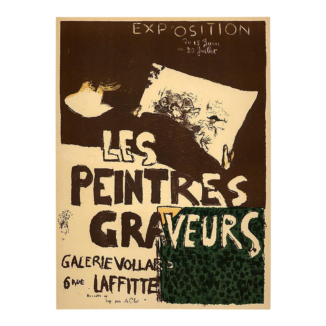 Pierre Bonnard Lithograph 75 Les Peintres Graveurs 1952 | Chairish