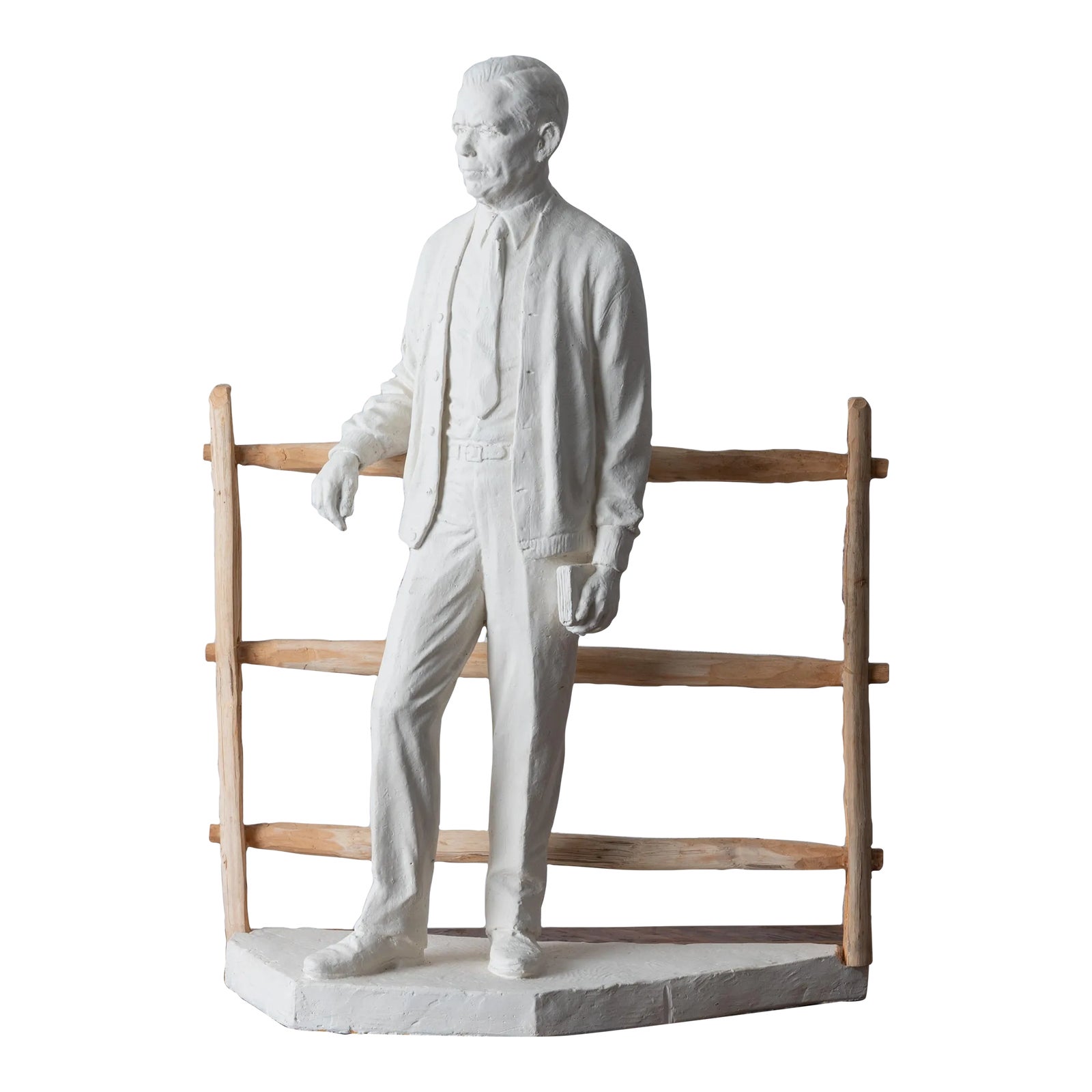 General George C. Marshall Plaster Maquette by Rosario Russell Fiore ...