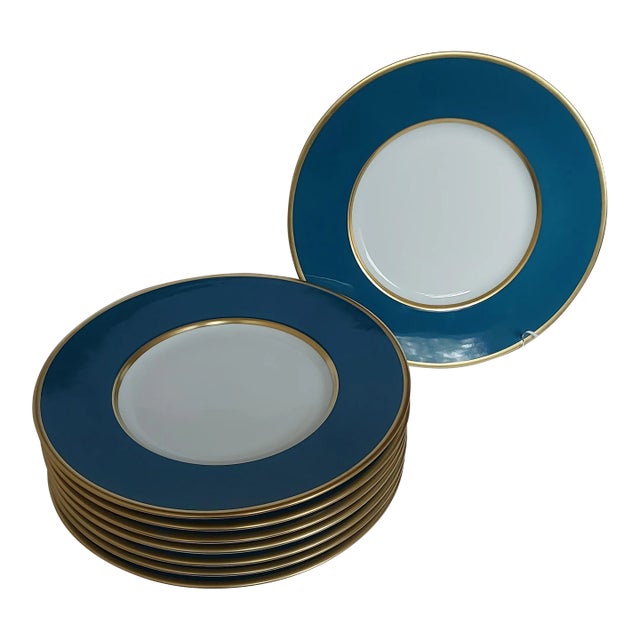 Legle Limoges Dinner Plates- Set of 8 | Chairish