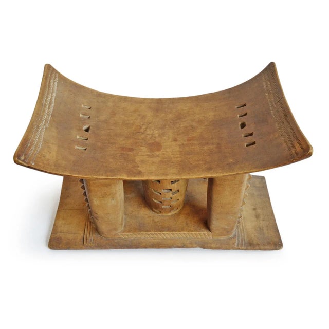 Original Asante Chief Stool | Chairish