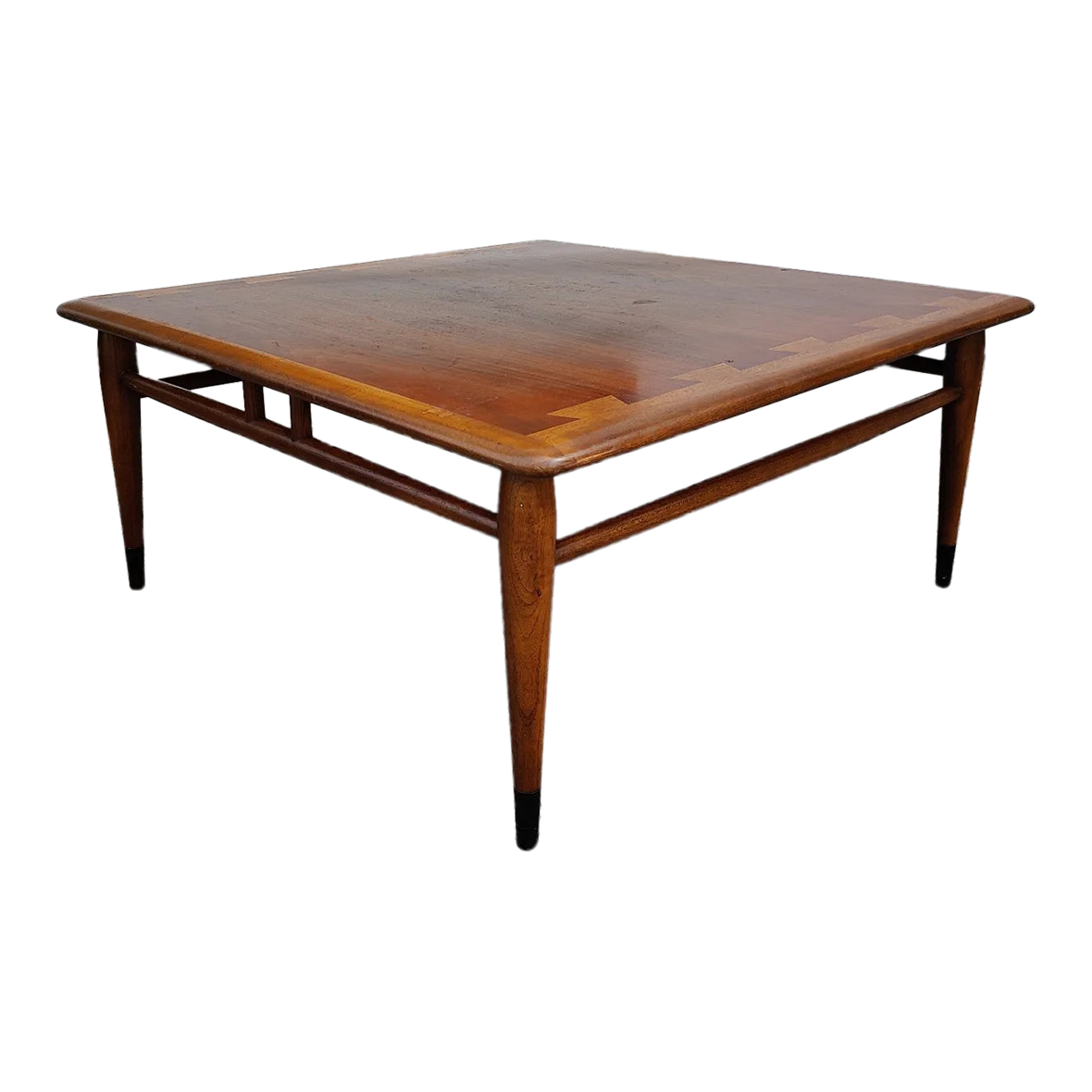 Vintage Mid Century Authentic Lane Acclaim Square Coffee Table Chairish