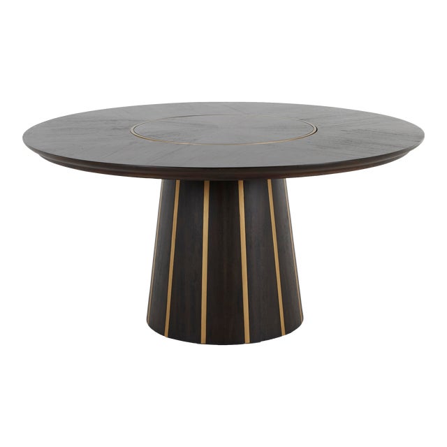 Morgan Dining Table - Dark Chocolate | Chairish