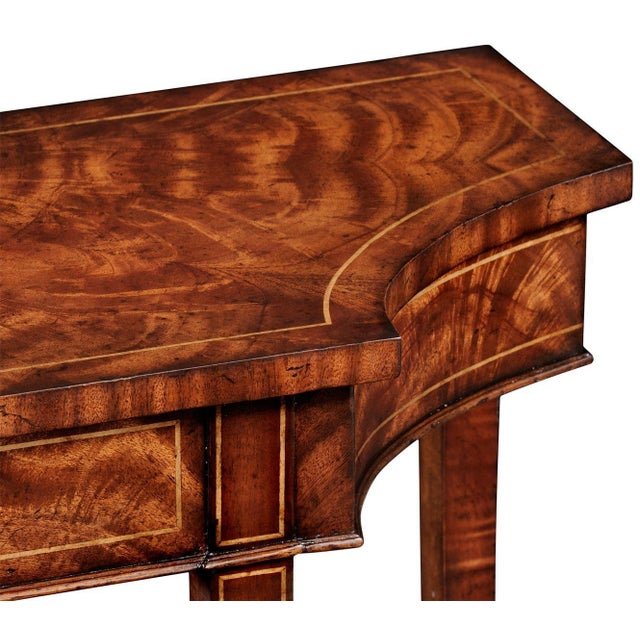 Jonathan Charles Traditional Console Table | Chairish