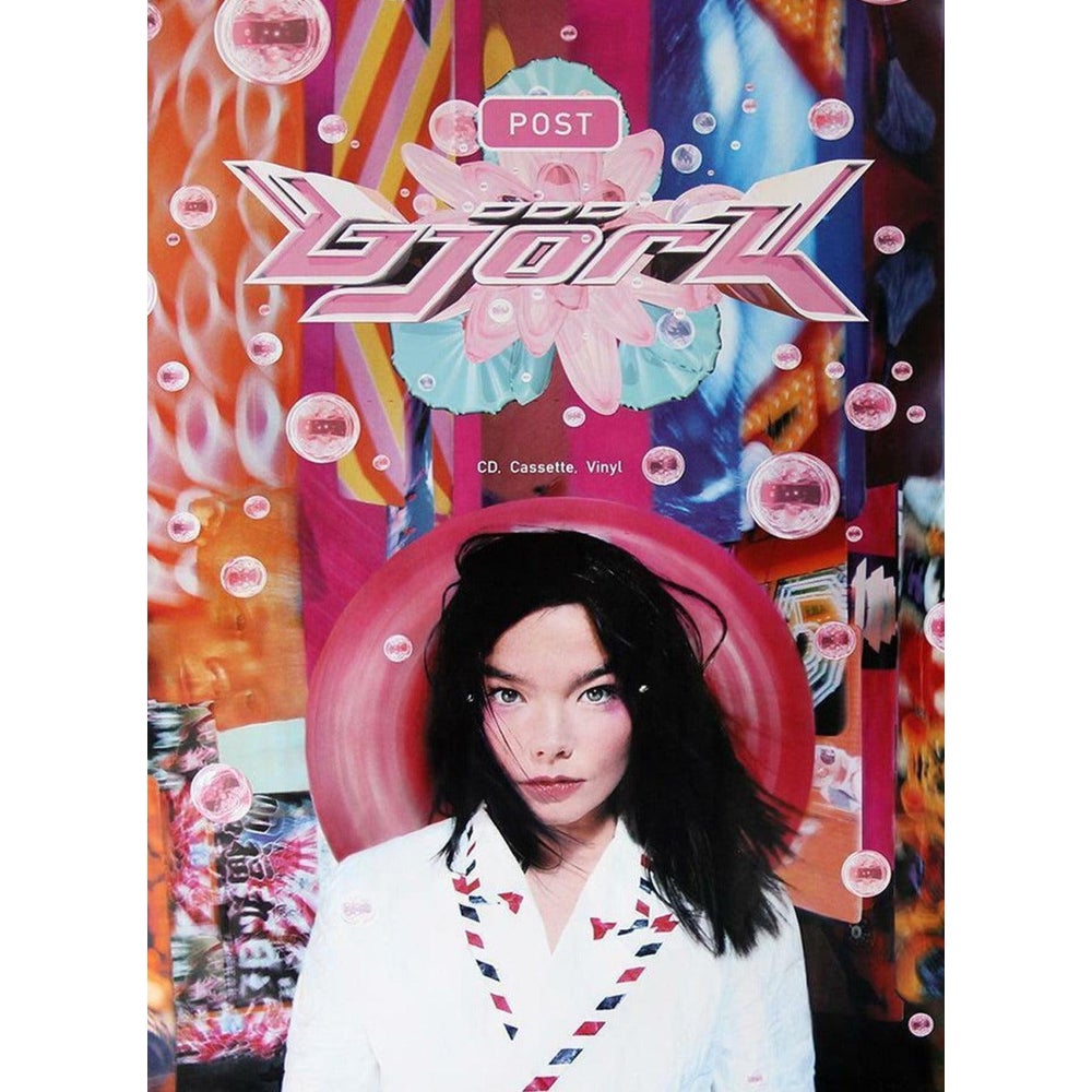 Bjork Post 1 Poster, 1995 | Chairish
