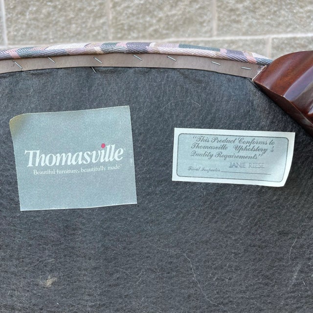 20th Century Thomasville Queen Anne Cherry Shepherd's Crook Occasional ...