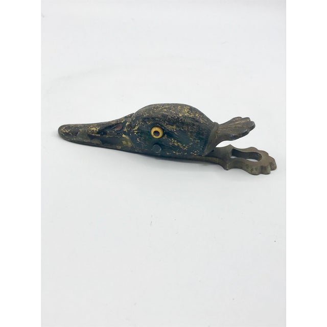 1920s Antique Cast Iron Duck Paper Clip | Chairish
