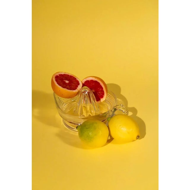 Vintage Glass Lemon Squeezer | Chairish