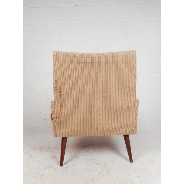 Funky Mid-Century Modern Lounge Chair | Chairish