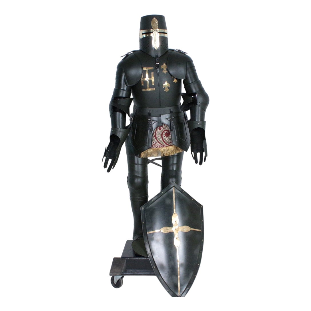 Knight Armour with Shield, 1950s | Chairish