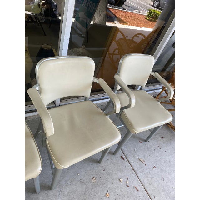 1960s Set of 5 Aluminum Dining Chairs by Emeco | Chairish