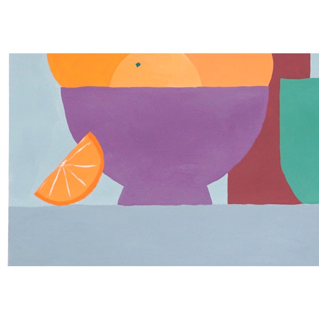 2023, Modern Realist Still Life Painting of "Still Life Orange Bowl ...