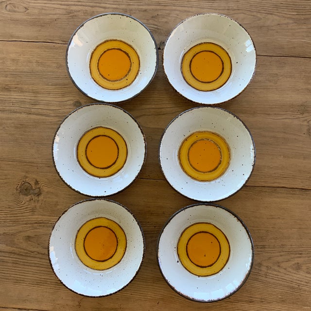 Vintage Midwinter Pottery Sun Pattern Cereal Bowl, Designed by Eve ...