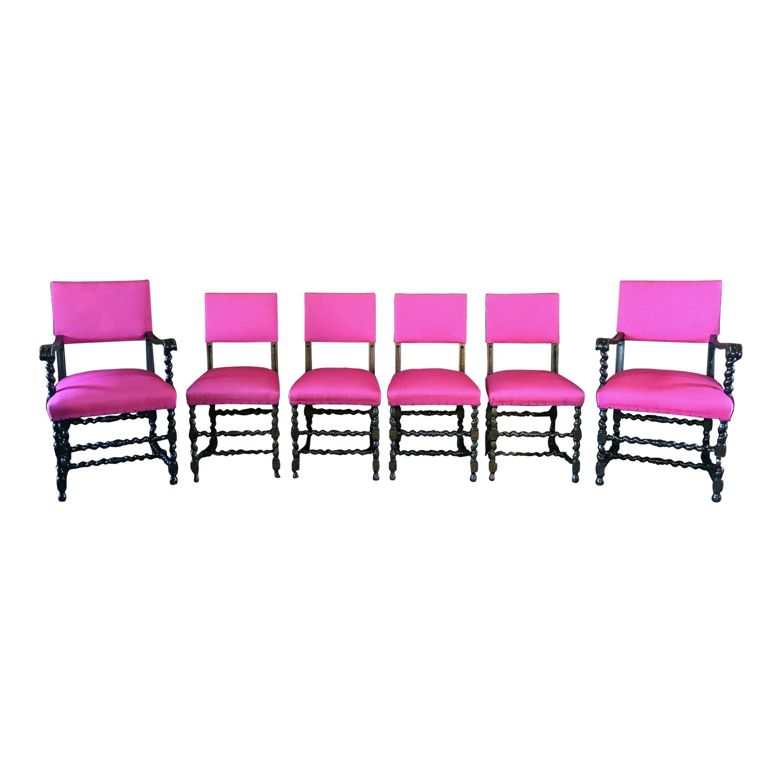 Hot Pink Dining Chairs