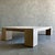 Custom X Large Elm Wood Beam Coffee Table in Natural | Chairish