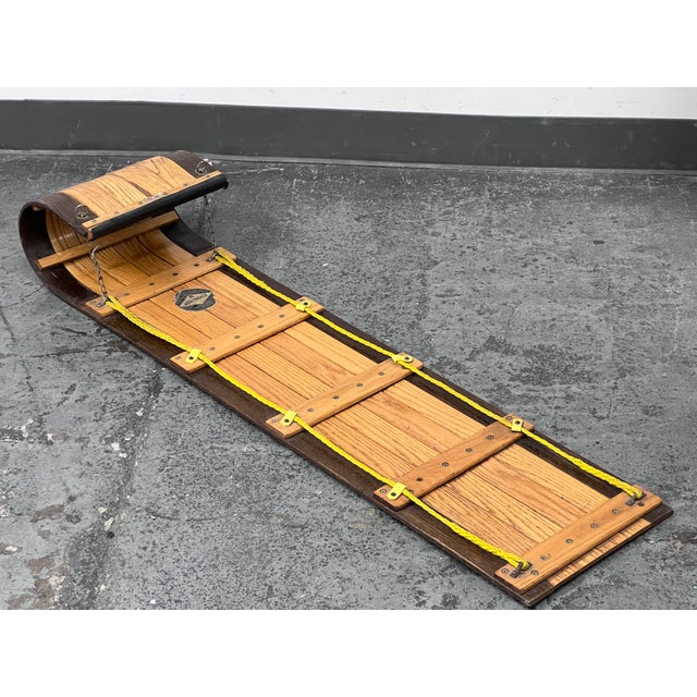 Vintage Adirondack Toboggan Sled | Chairish