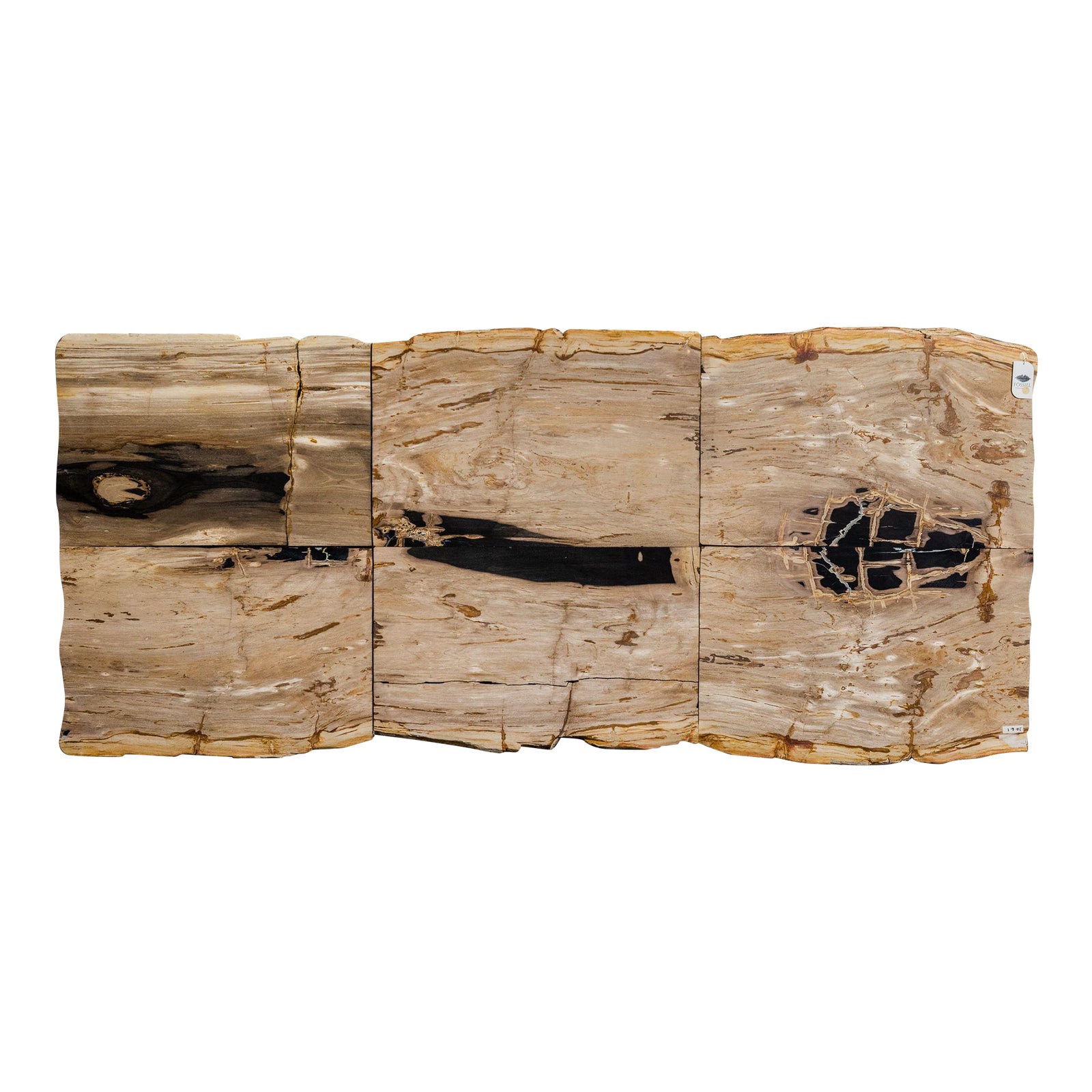 Early 21st Century Wood Butterfly Table Slab 96 | Chairish