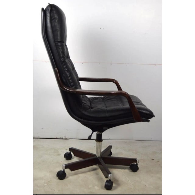 1980s High Back Executive Chair | Chairish