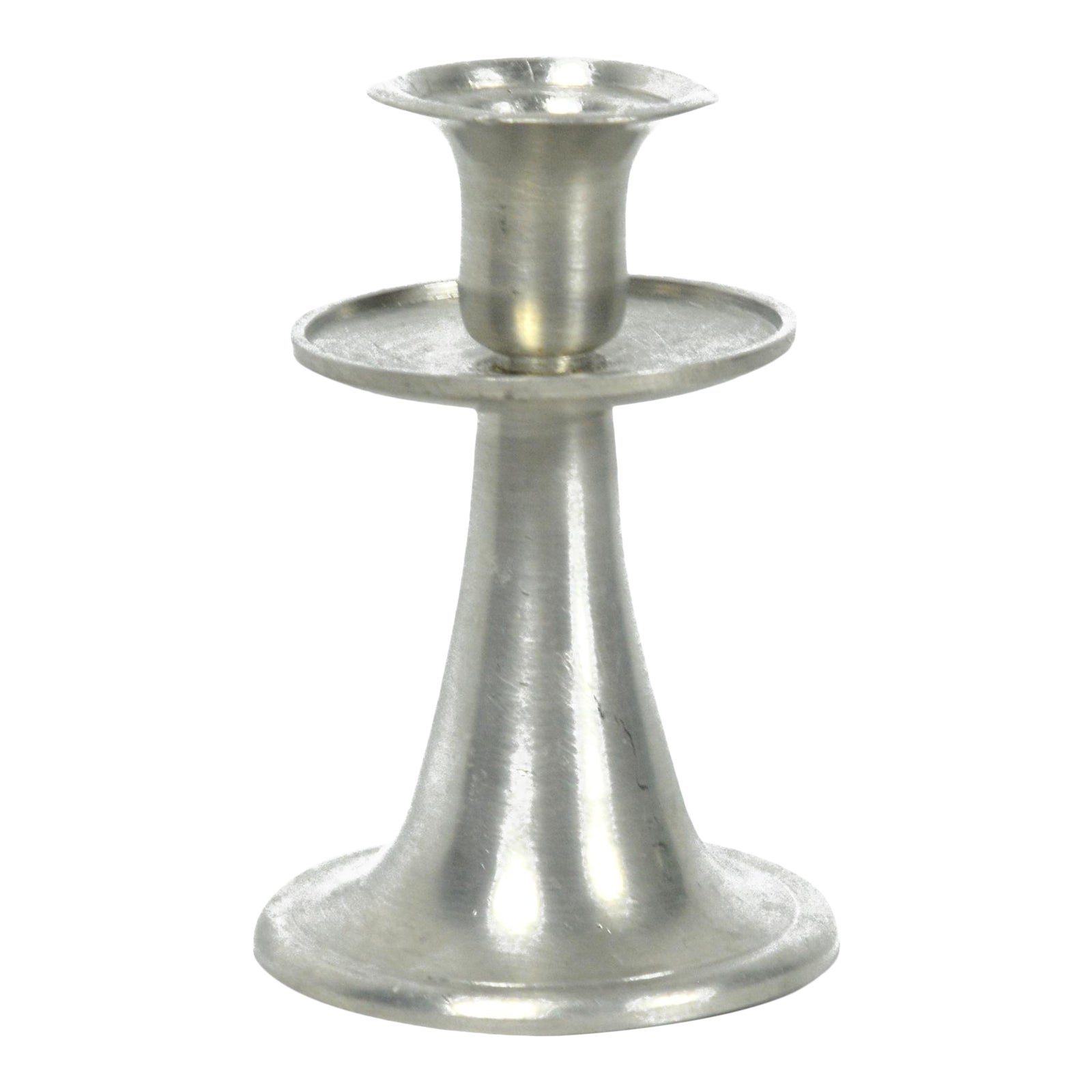 1940s Tin Candlestick, Frieling Zinn, Germany | Chairish