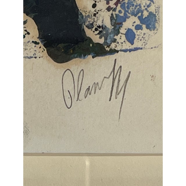 Signed Carl Plansky Monotype | Chairish