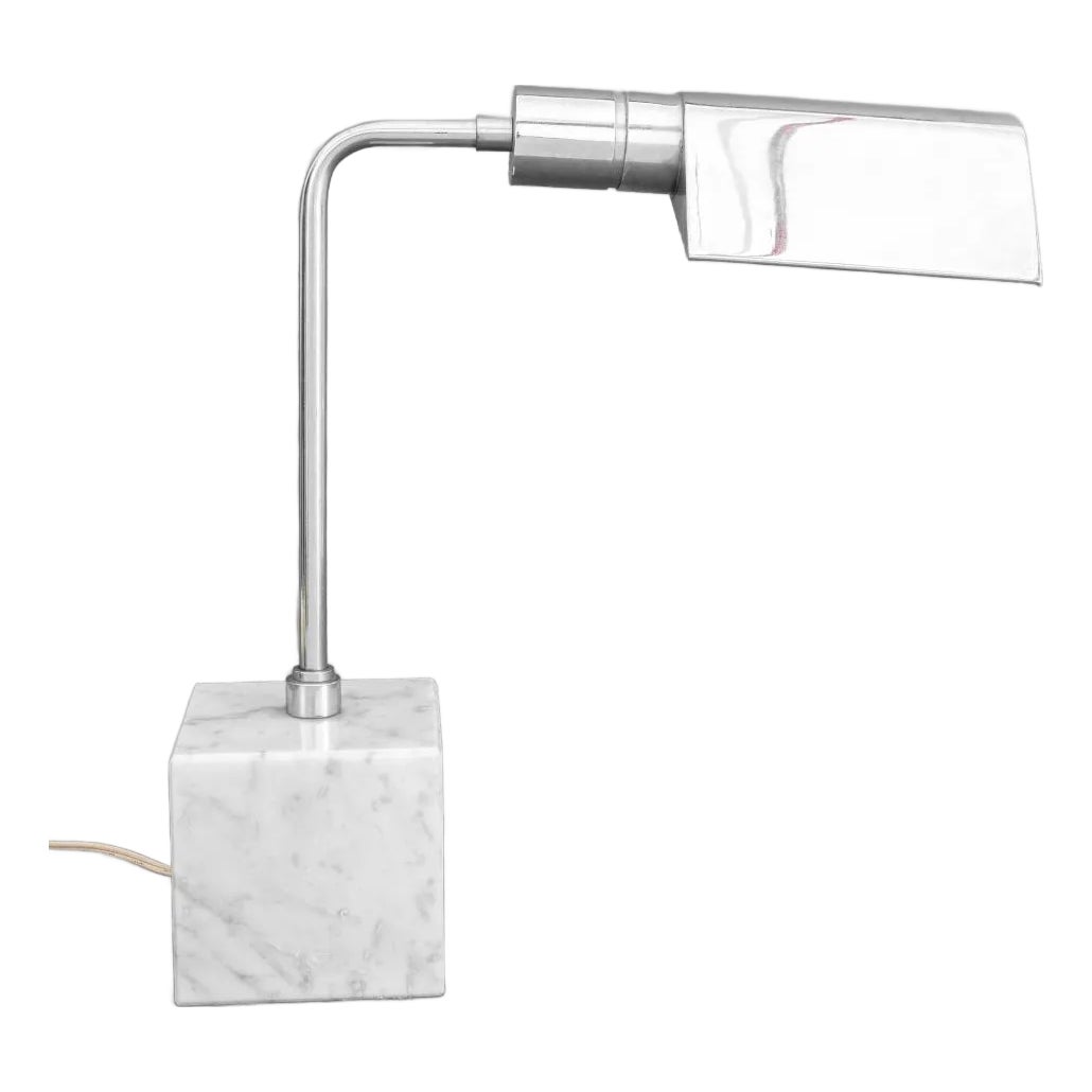 Koch & Lowy for Omi Chrome Table Lamp | Chairish