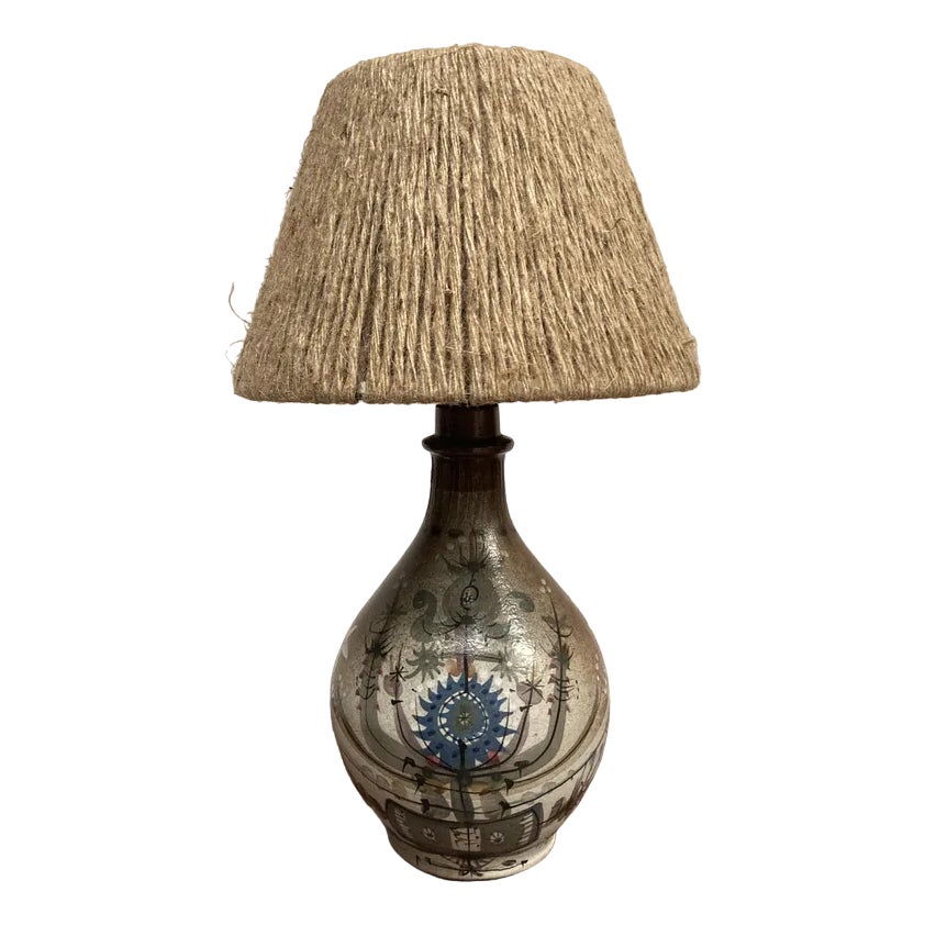 Ceramic Lamp from Quimper, 1960s | Chairish