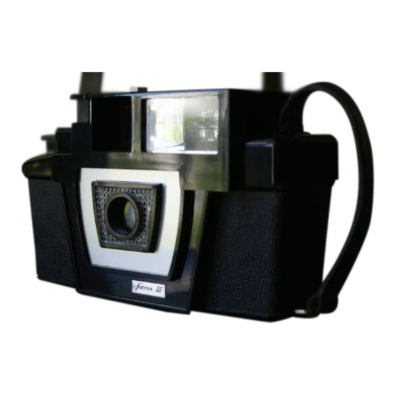 Vintage Black Fotron Camera | Chairish