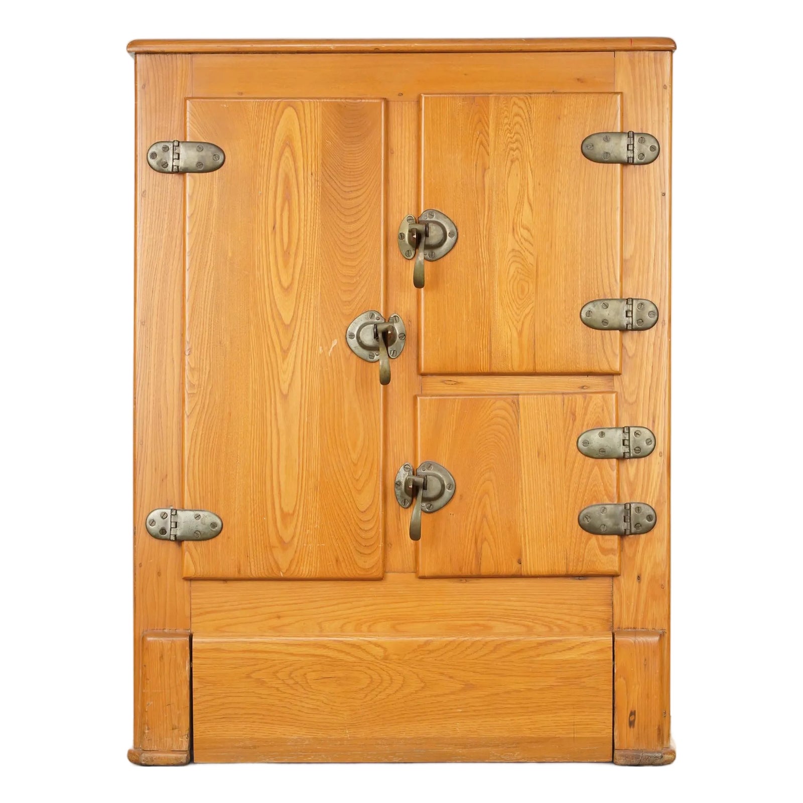 Antique Wooden Kitchen Ice Box | Chairish