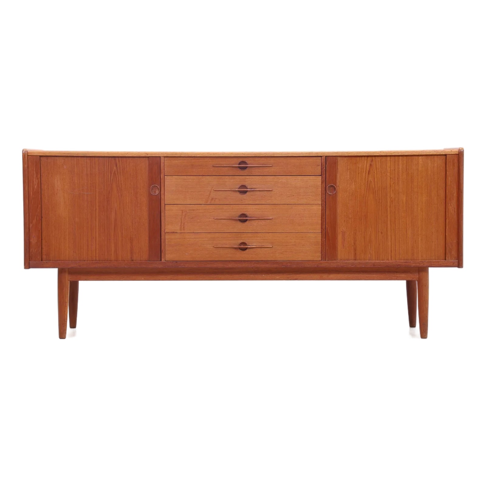 Vintage Teak Sideboard by Harry Ostergaard for Lyby Mobler, 1960s ...
