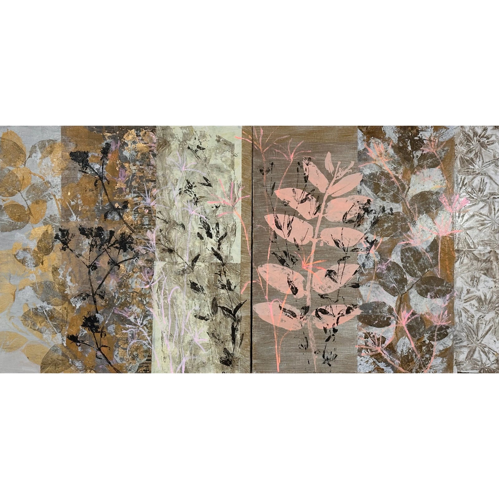 Spring Garden #2, Diptych by Hunter Hogan | Chairish