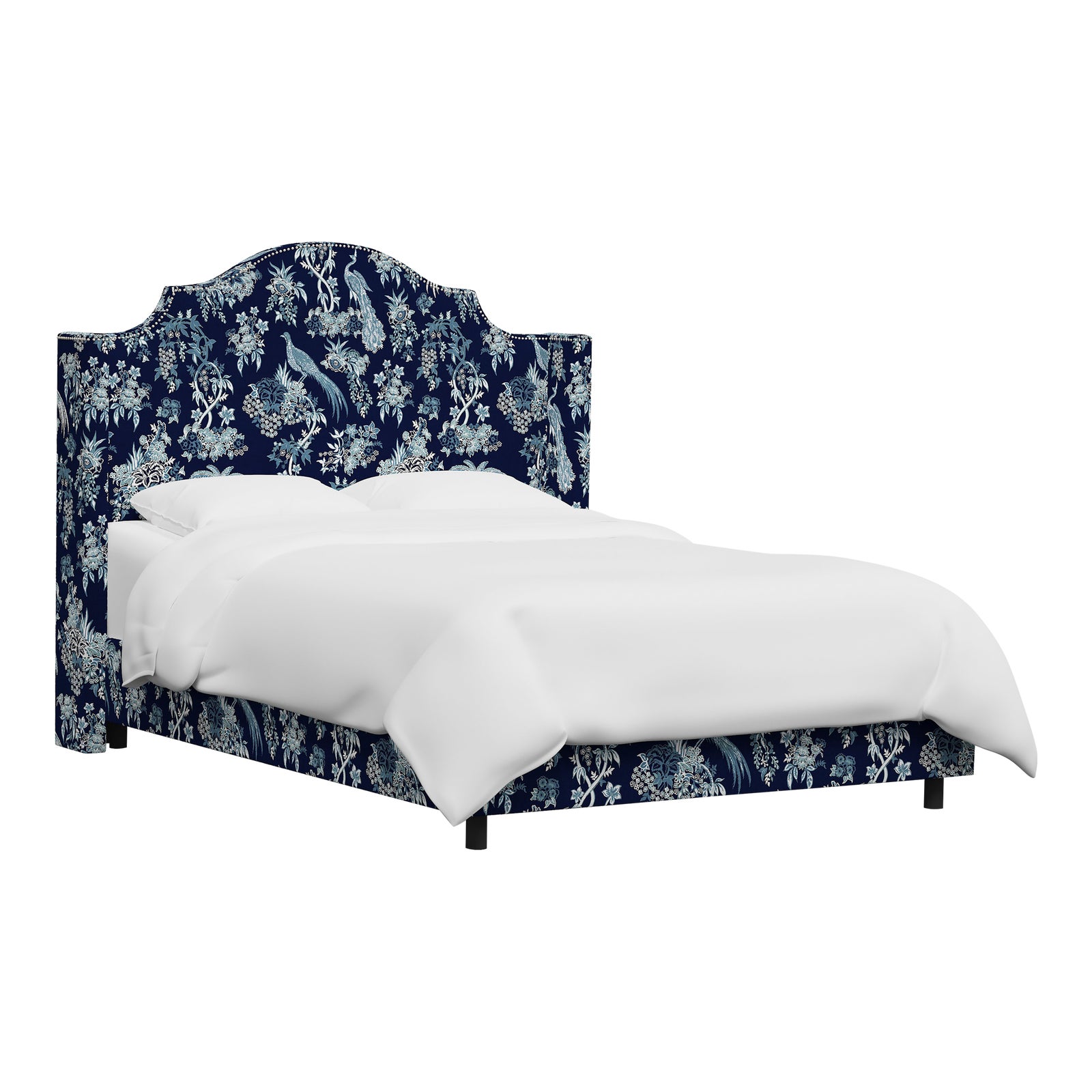 John Robshaw x Cloth & Company California King Nail Button Notched ...