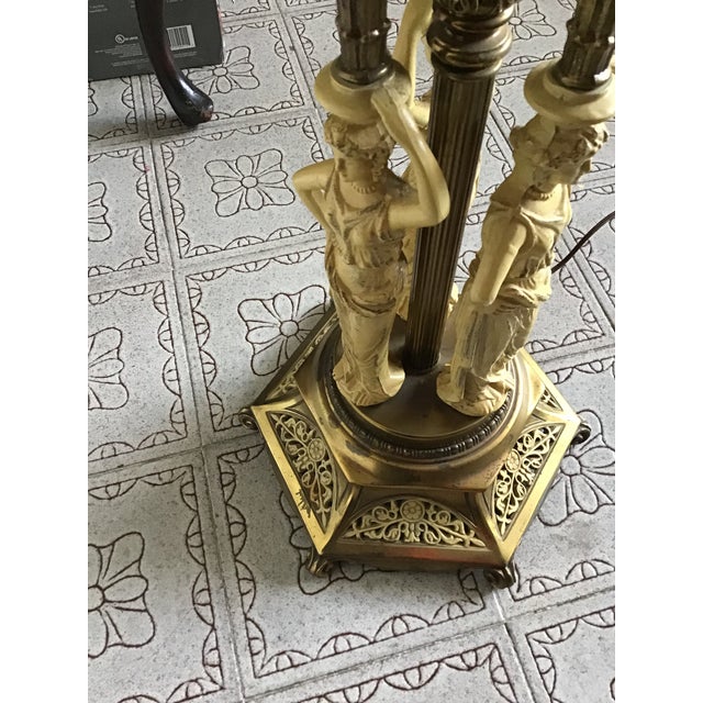 19th Century Figural Sculpture Hollywood Regency Baroque Three Graces ...