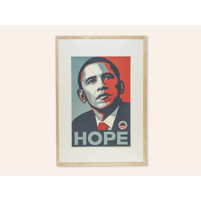 Hope (Obama) Wall Poster | Chairish