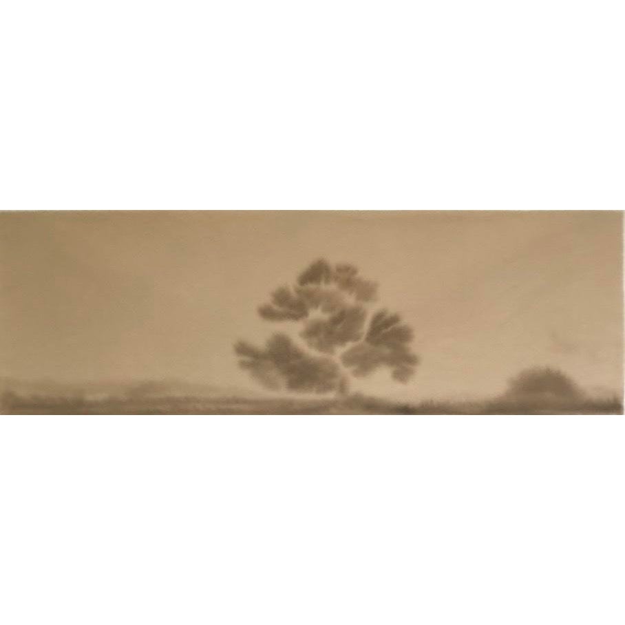 Chelsea Fly Abstract Watercolor Landscape Painting on Raw Canvas | Chairish