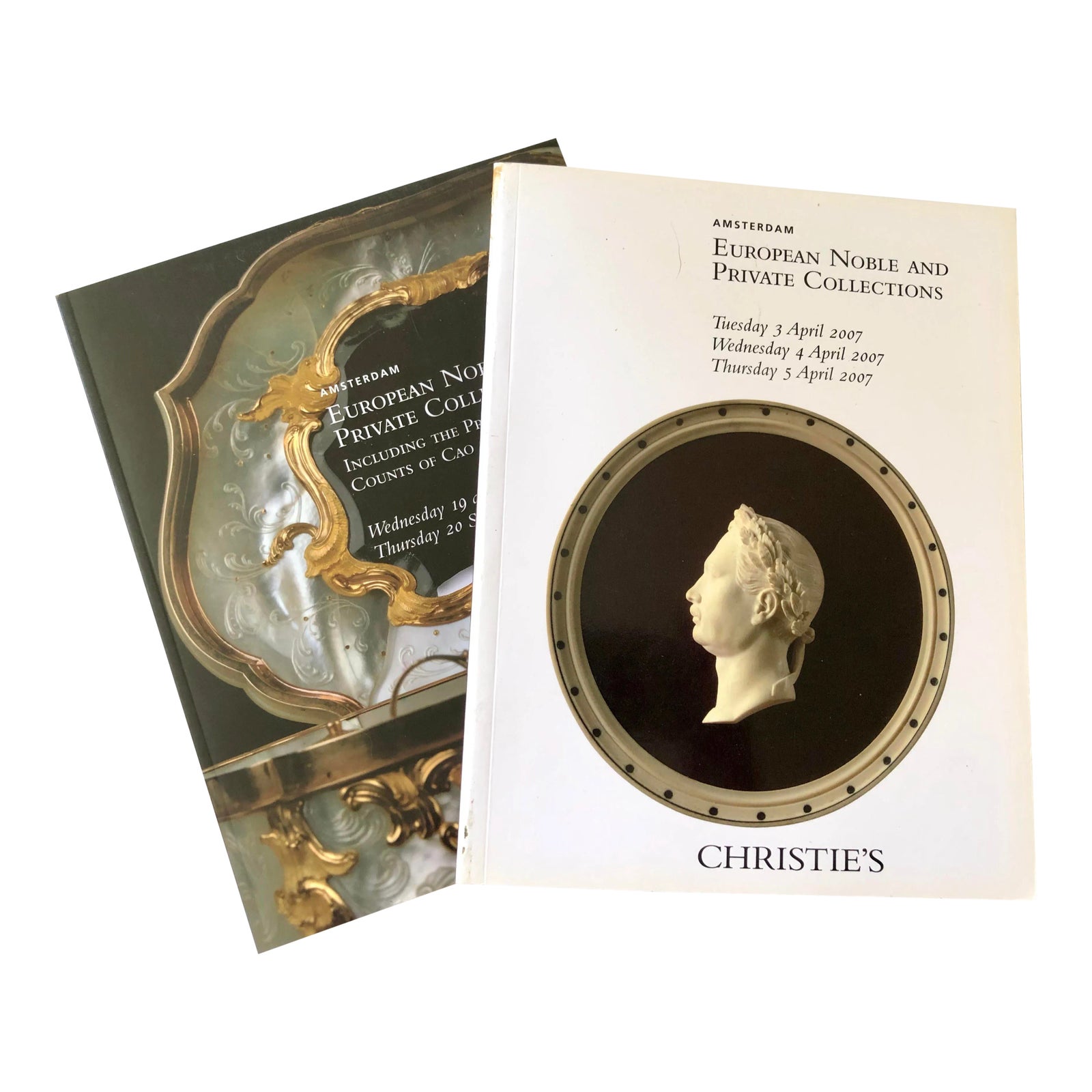 Christie’s European Noble Catalogs, - a Pair | Chairish