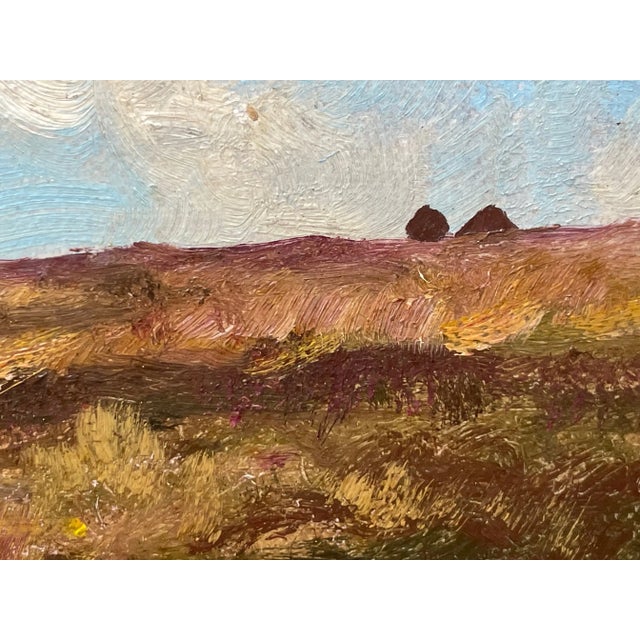 Traditional Early 20th Century British Oil Painting of Exmoor Landscape ...