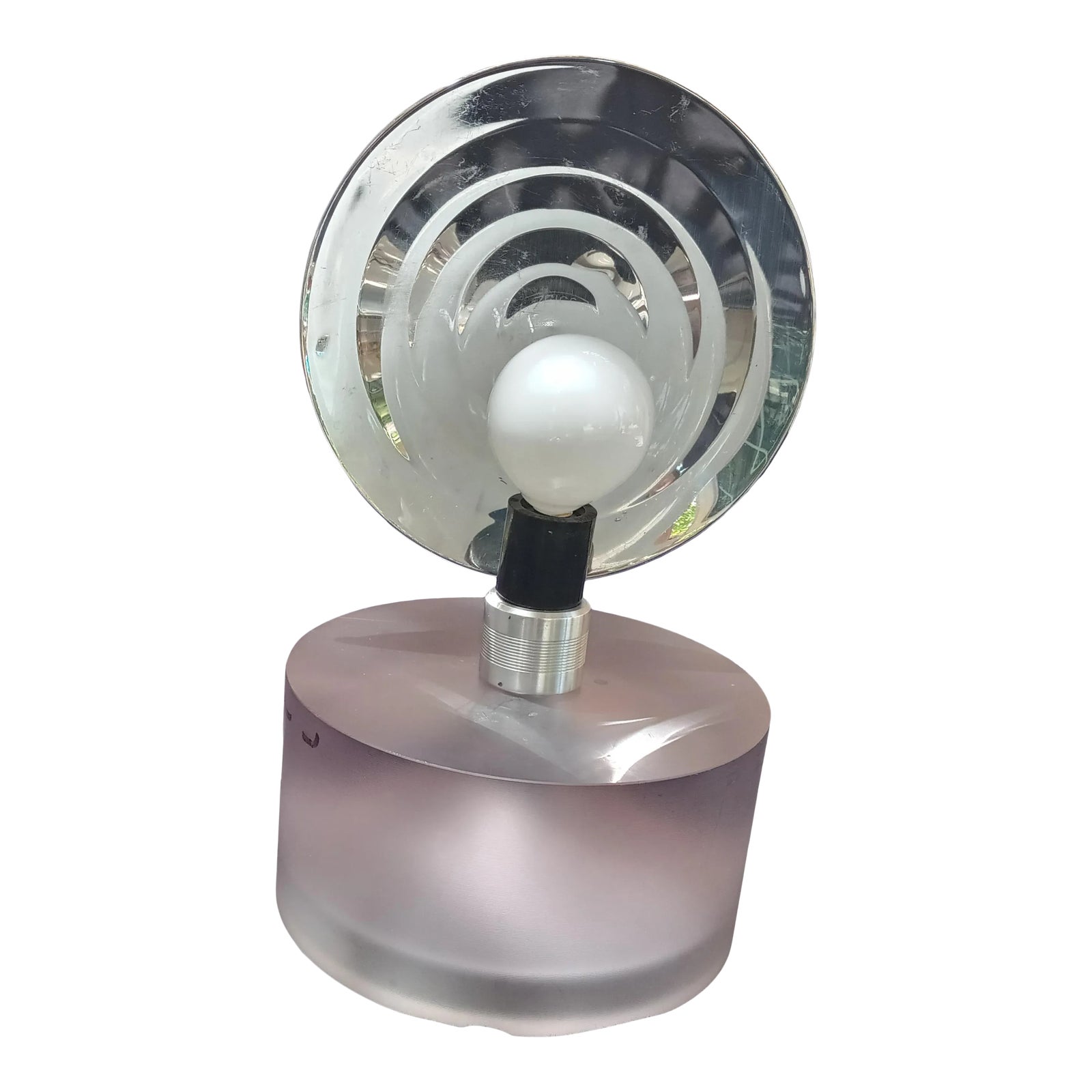 Moving Sale Mid Century Mini Reflector Table / Desk Lamp | Chairish