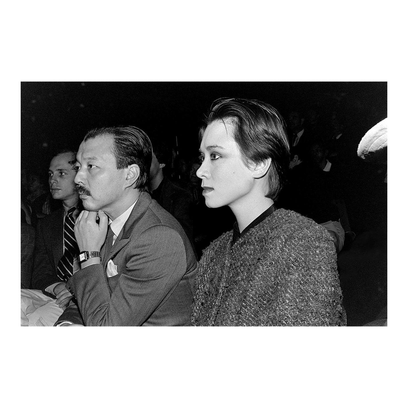 Michael and Tina Chow, Hanae Mori Spring Show, 1981 Photograph by ...
