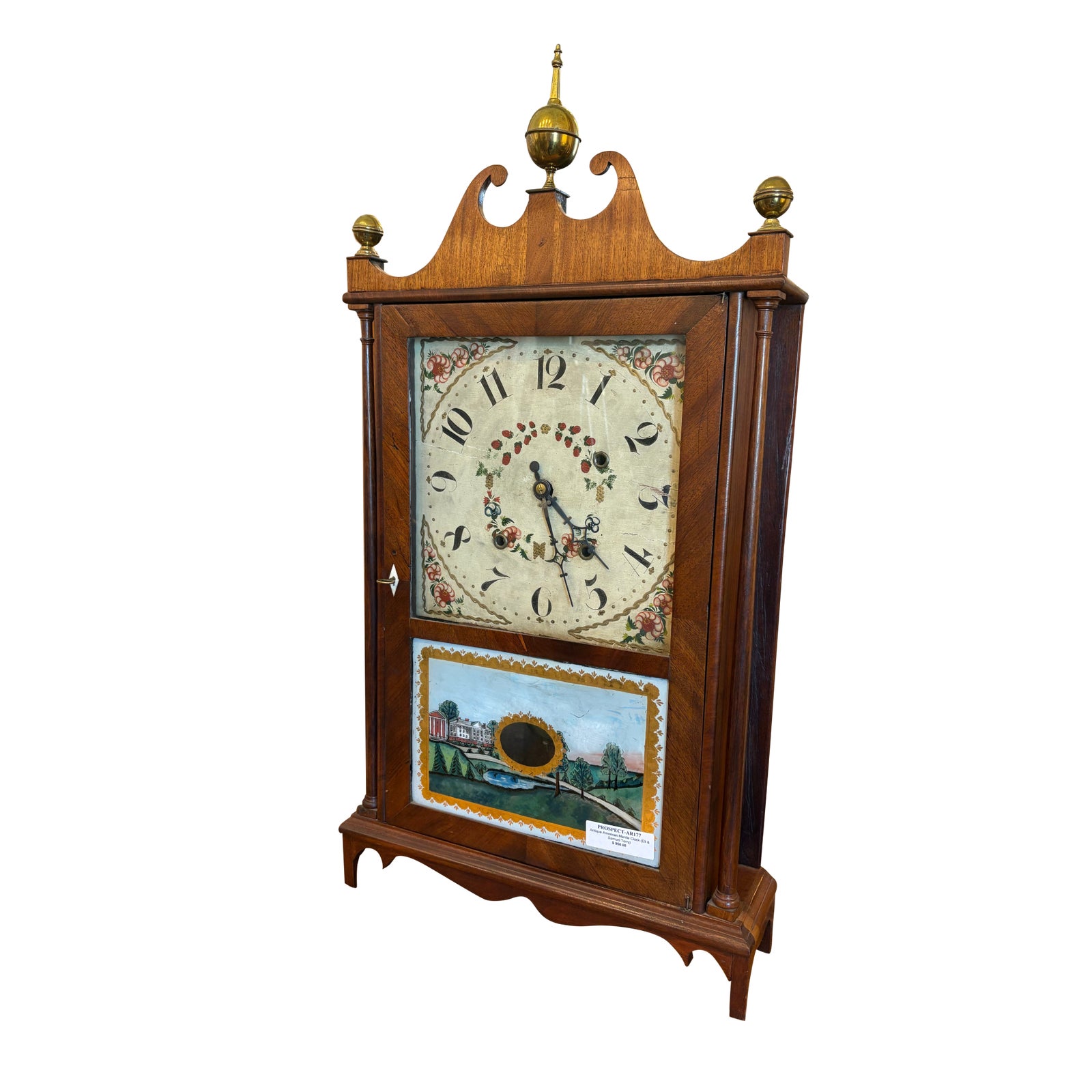 Antique Eli & Samuel Terry Mantle Clock | Chairish