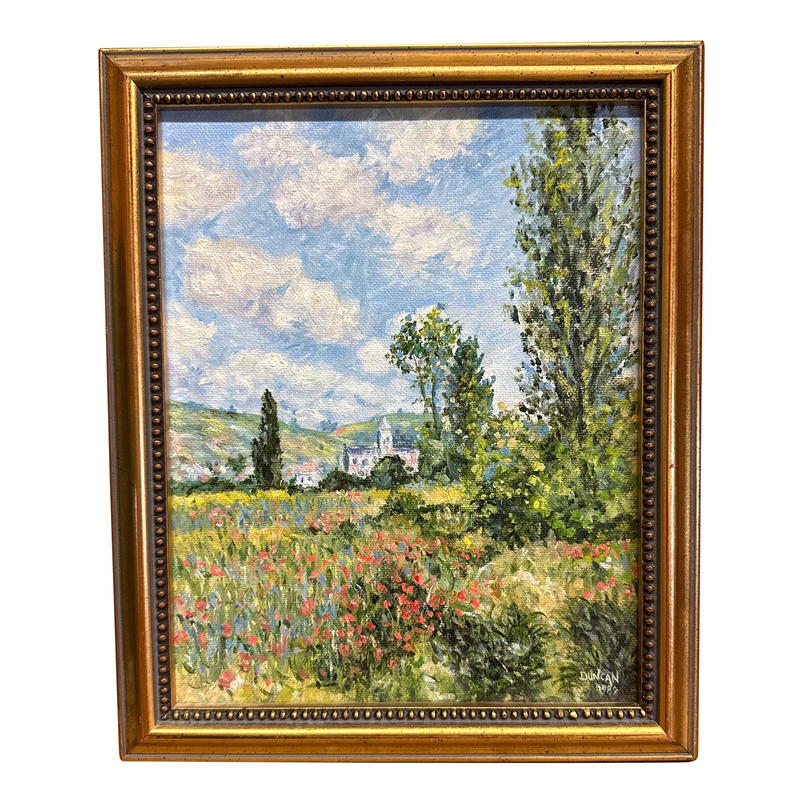 1980s Claude Monet’s Path in the Ile Staint- Martin Vitheuil by Carol ...