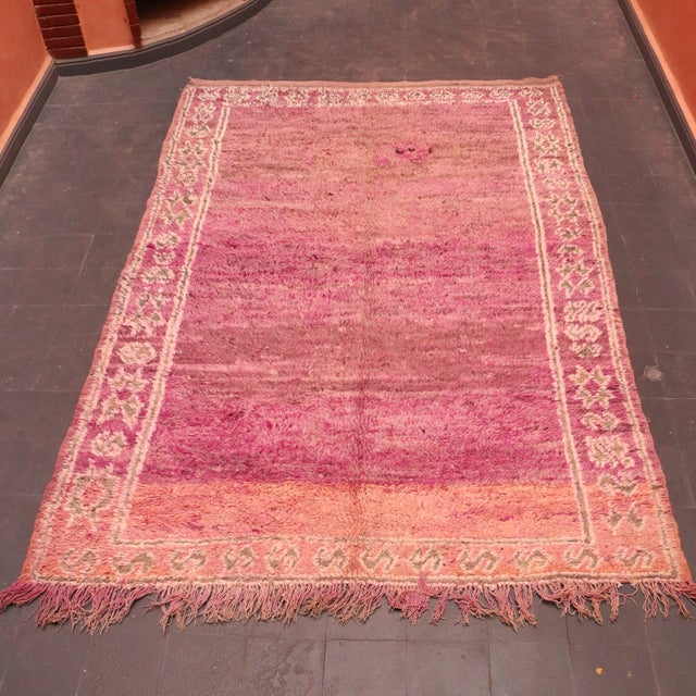 Moroccan Vintage Zayan Rug 6x9 Ft | Chairish