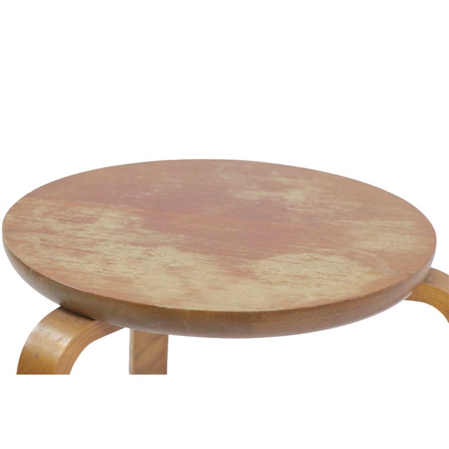 Swedish Made Taboret Table in the Style of Aalto | Chairish