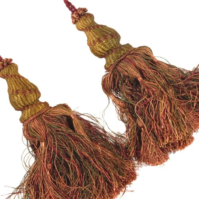 Vintage Tassel Tiebacks - a Pair | Chairish