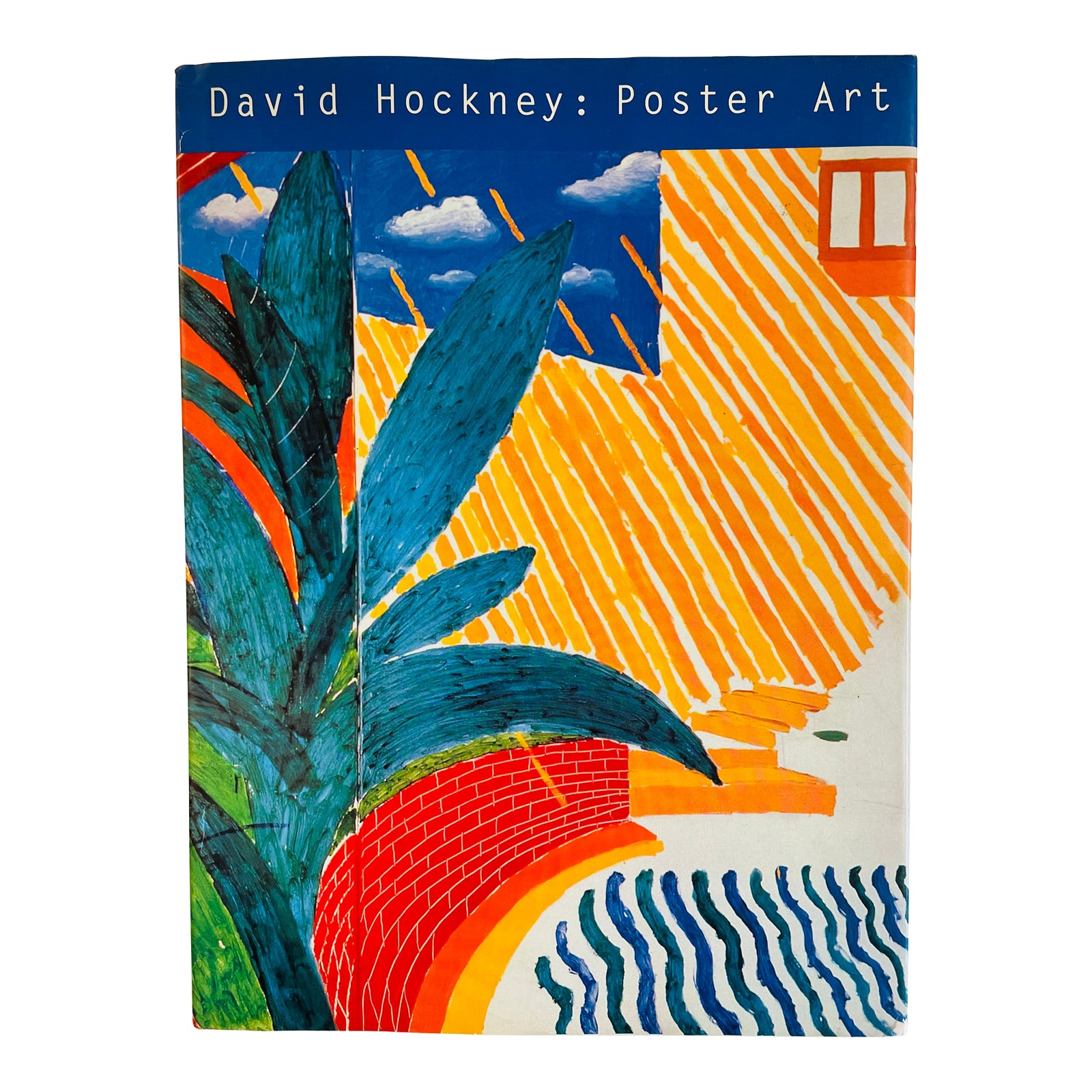 David Hockney: Poster Art Oversized Art Book, 1995 | Chairish