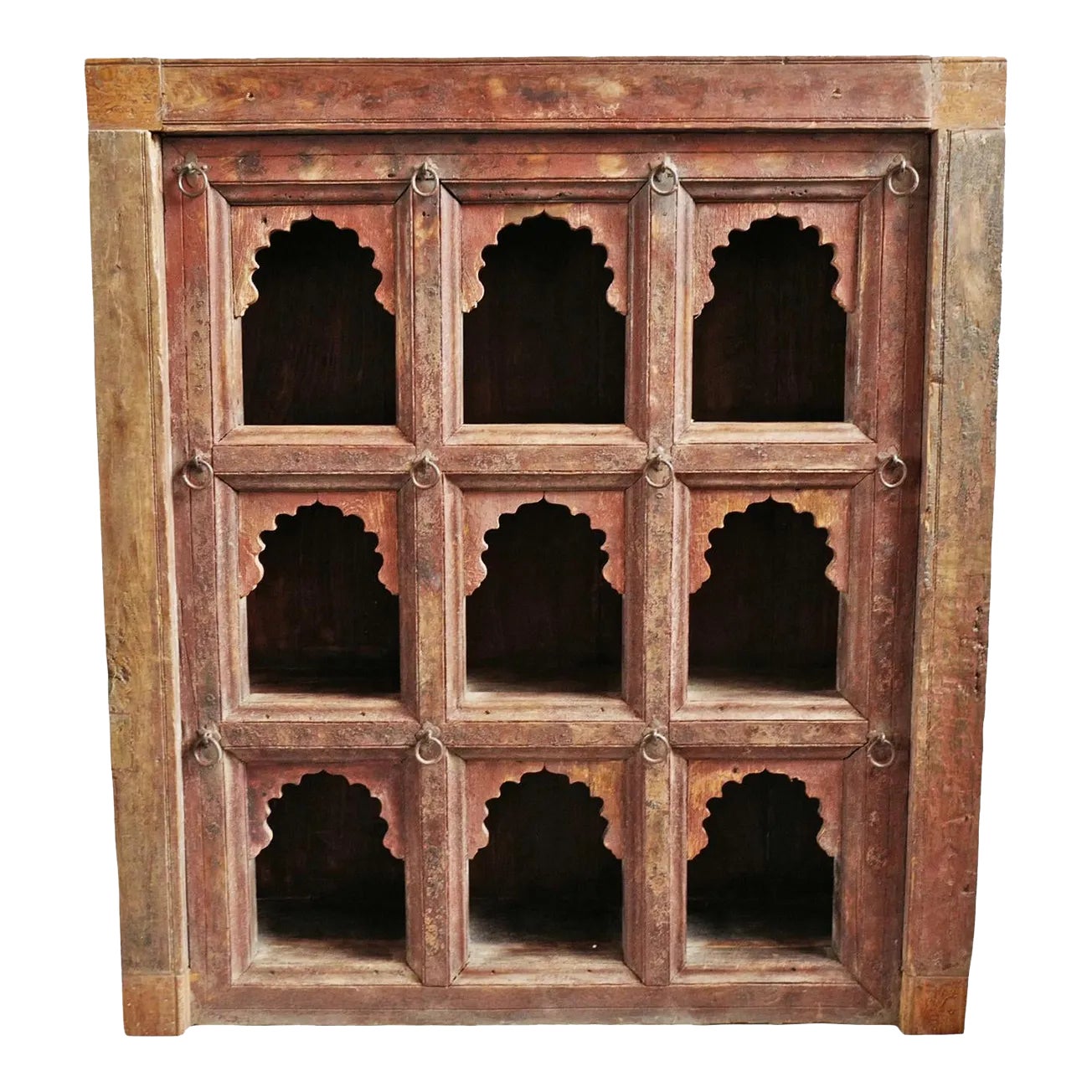 Early 20th Century Antique Jodhpur Temple Shelf | Chairish