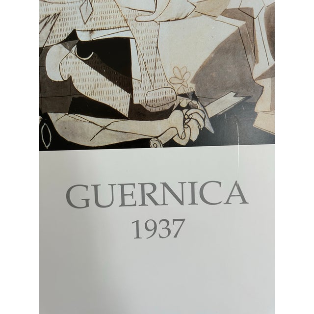 1990s Vintage Large Picasso Guernica Print Denmark, Framed | Chairish